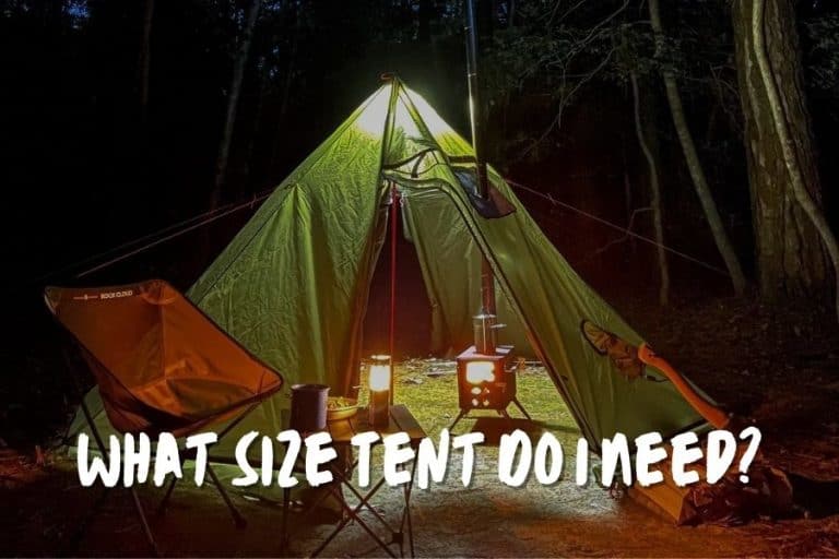 Camping Tent Sizes - What Size Tent Do I Need?